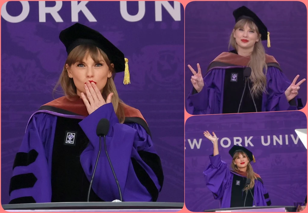 Taylor Swift Delivers NYU Commencement Address at Yankee Stadium - News Taylor Swift Delivers NYU Commencement Address at Yankee Stadium - News
